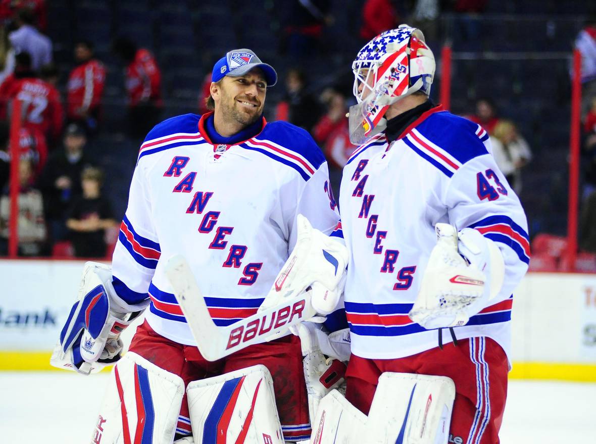 Martin Biron recalls time Rangers legend Henrik Lundqvist 'looked like ...
