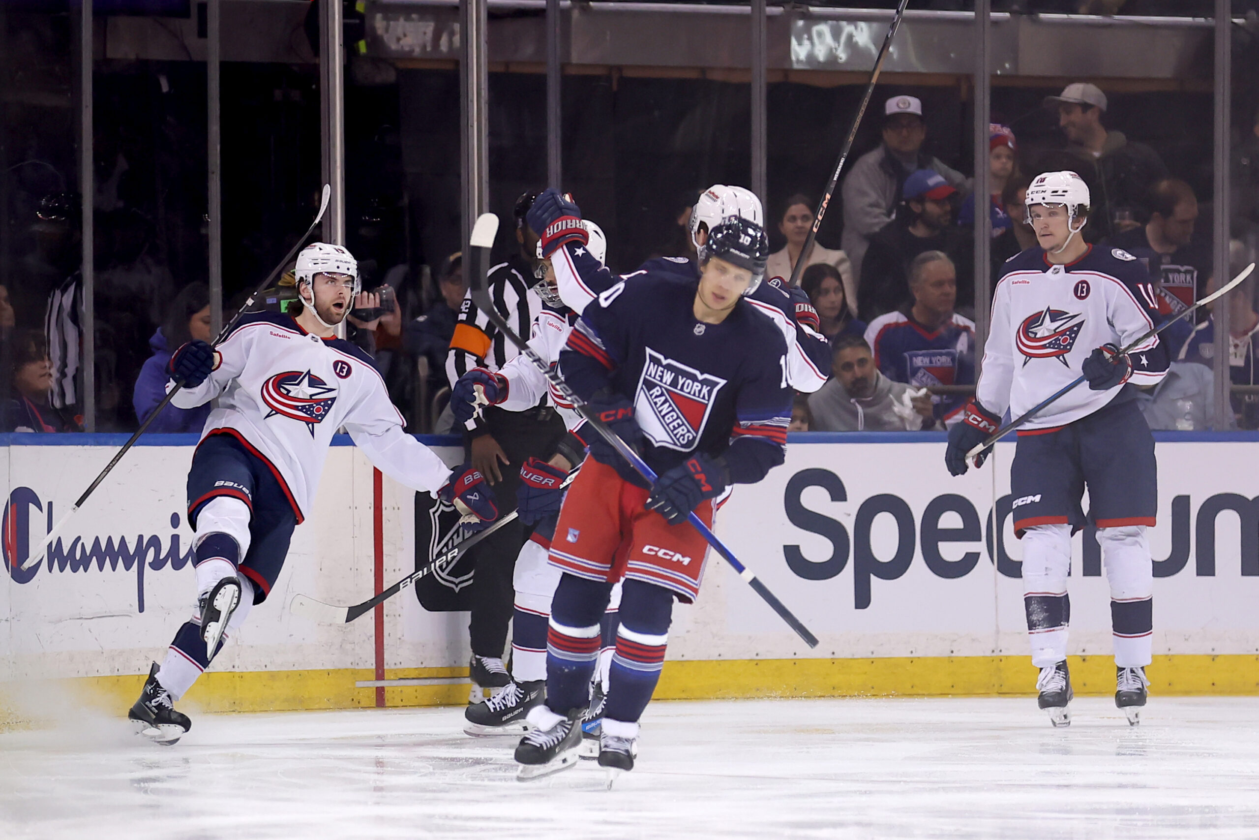 Winners, losers from Rangers brutal 7-3 loss to Adam Fantilli, Blue Jackets