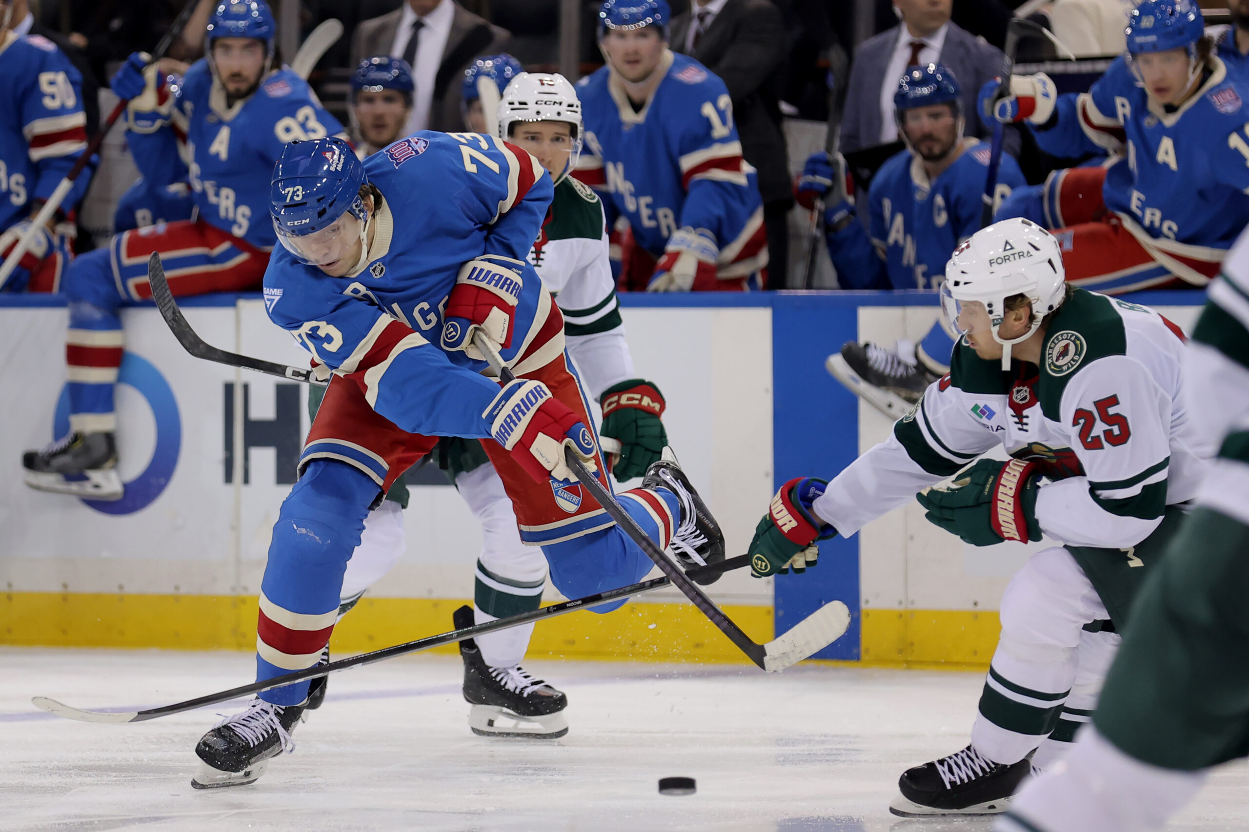 Rangers coach delivers positive Matt Rempe, Adam Fox injury updates